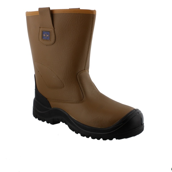 Rockfall Chicago rigger boot PM104 tan - Bigfootshoes