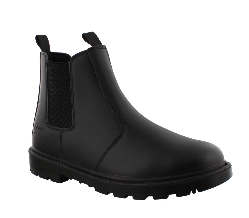Grafters M808A Grinder Boot Black - Bigfootshoes