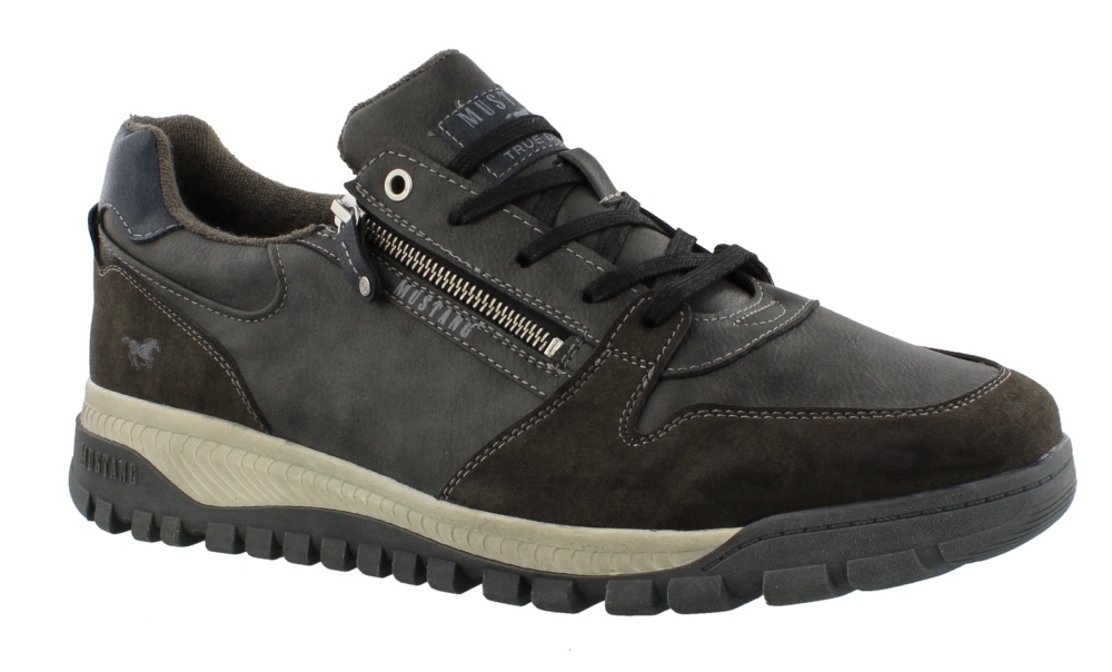 Mustang MONTY Trainers Navy/Grey - Bigfootshoes