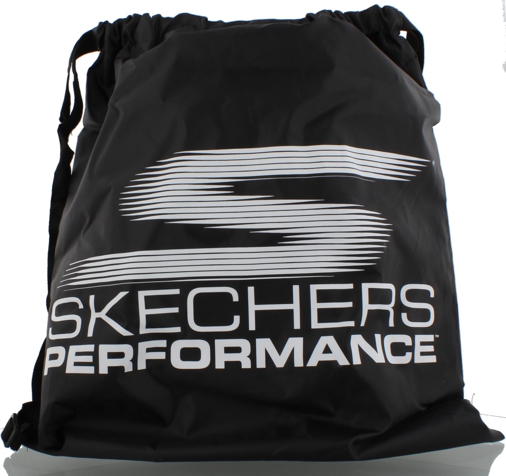 Skechers Cinch Draw String Bag Black - Bigfootshoes