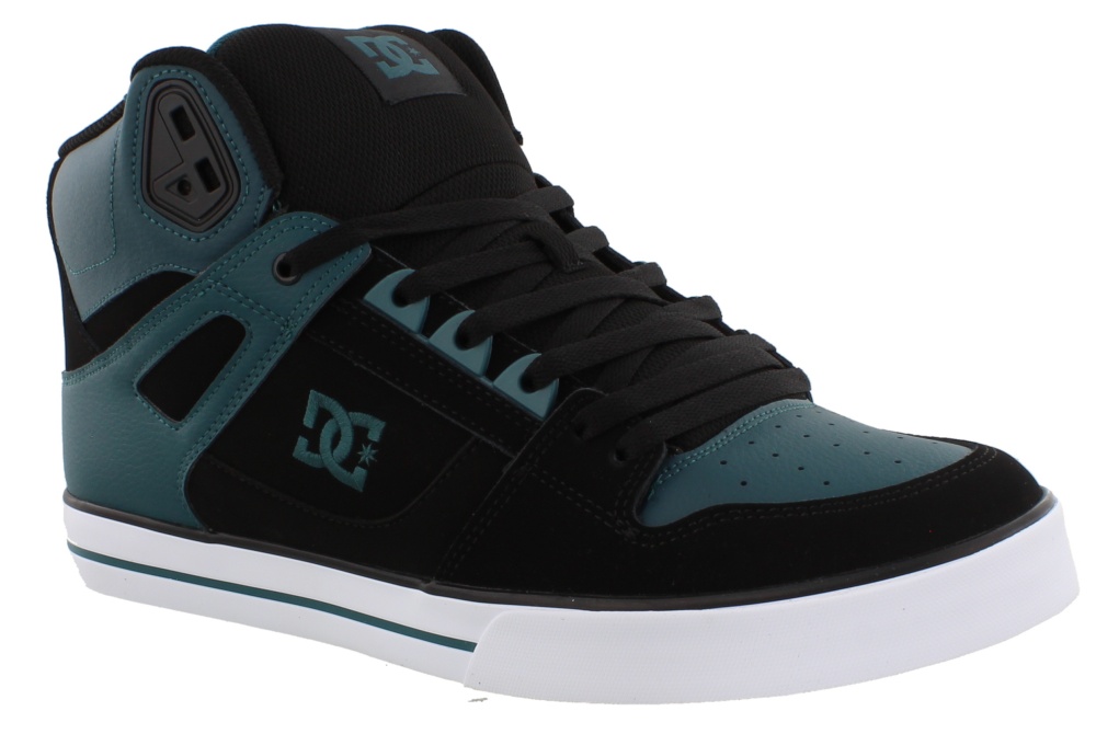 DC Shoes PURE HIGH-TOP WC DKT Dark Teal - Bigfootshoes